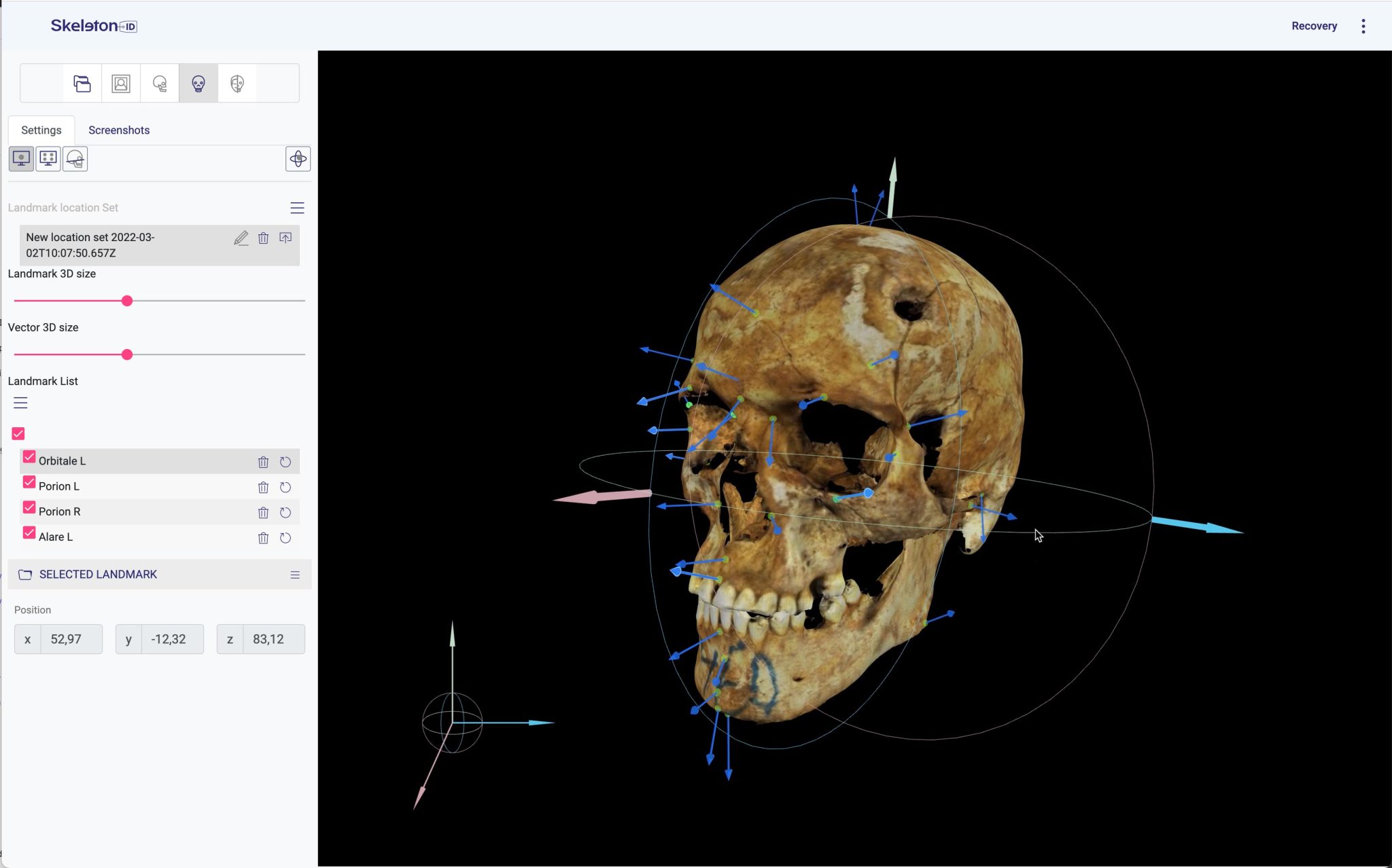 Enforced disappearances - Skeleton·ID